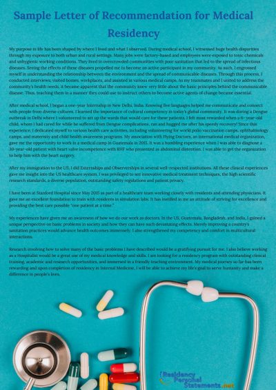 Best Residency Personal Statement Examples for Inspiration