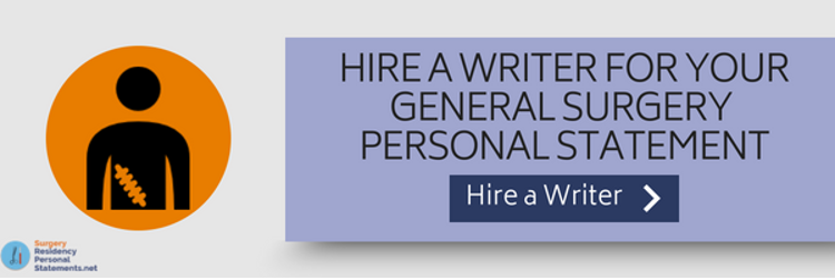 General Surgery Personal Statement Writing Help