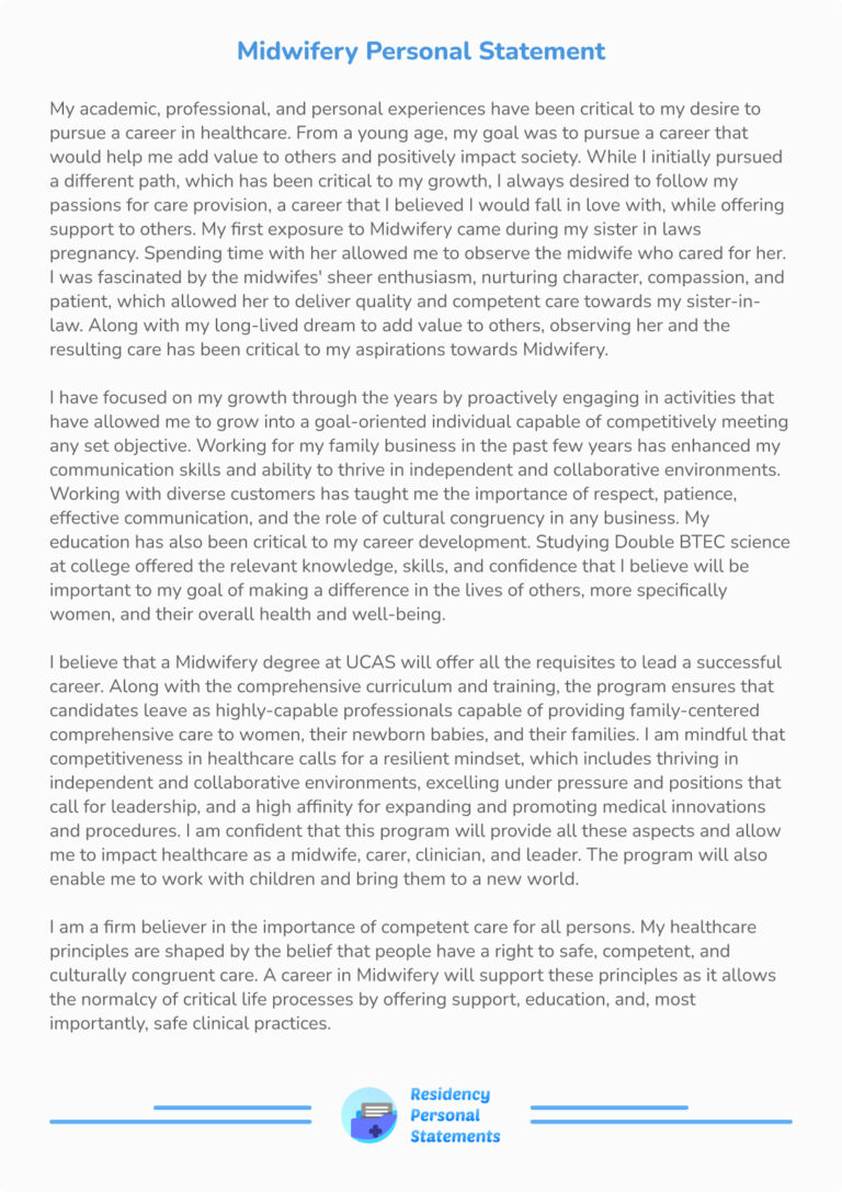 Best Midwifery Personal Statement Writing Assistance